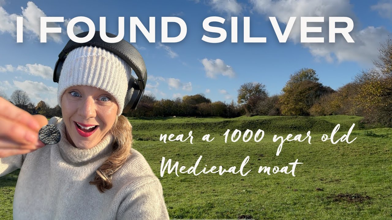 🇬🇧 I Found Medieval Silver at a 1000-Year-Old Castle! | Metal Detecting ...