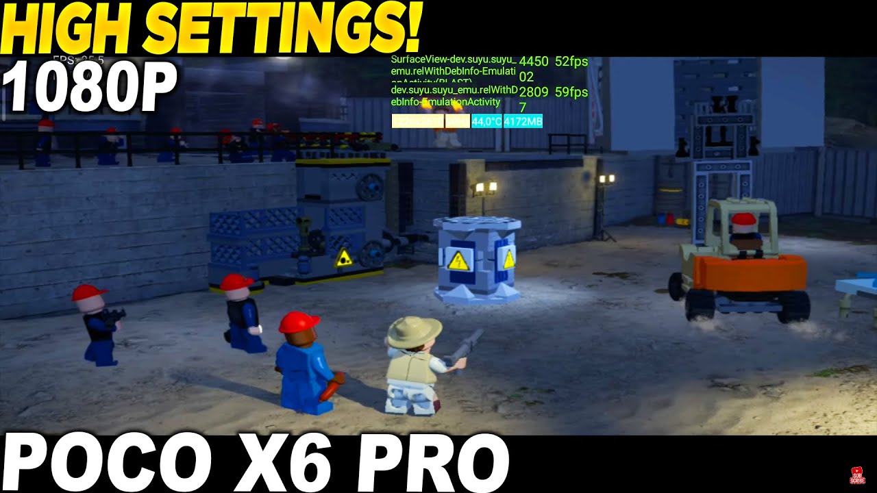 Poco X6 Pro Lego Jurassic World Suyu Emulaor MediaTek Dimensity 8300 ...