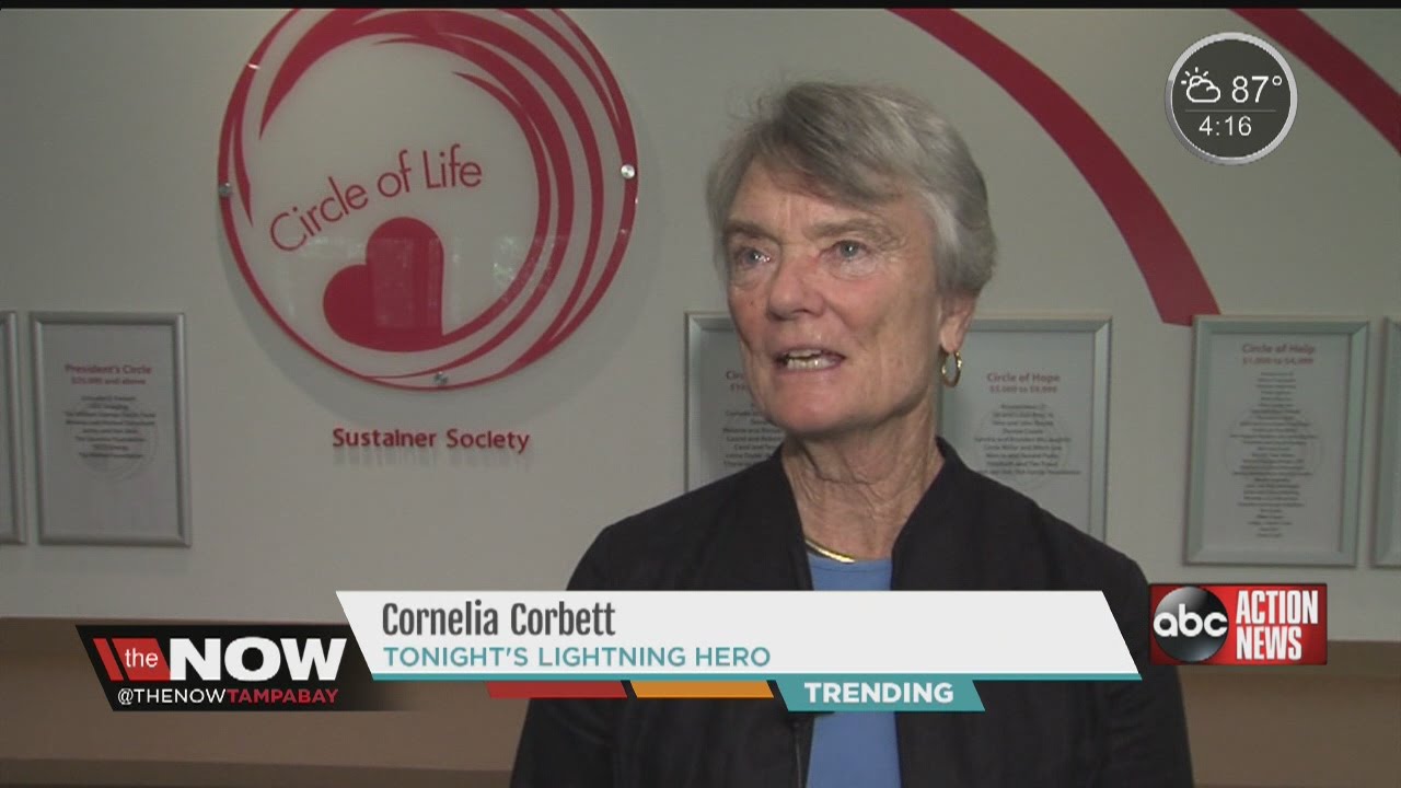 Cornelia Corbett Tampa Bay Lightning Hero gets $50,000 donation for The ...