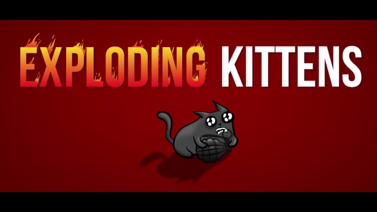 EXPLODING Kittens two pack opening. - YouTube