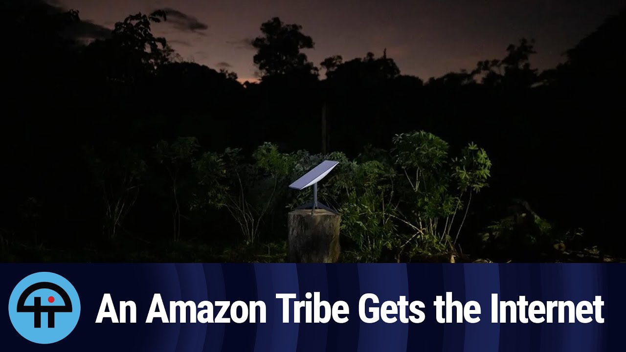 Remote Amazon Tribe Gets the Internet - YouTube