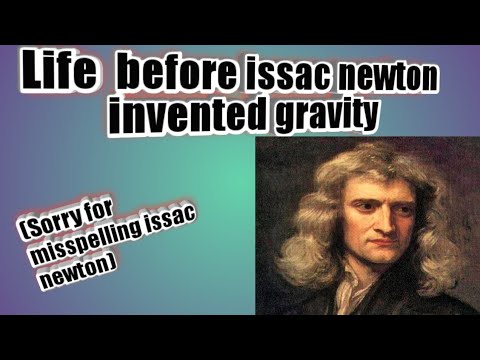 Life before issac the one who invented gravity - YouTube