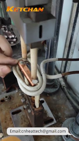 How to weld silver contacts onto copper parts? - YouTube