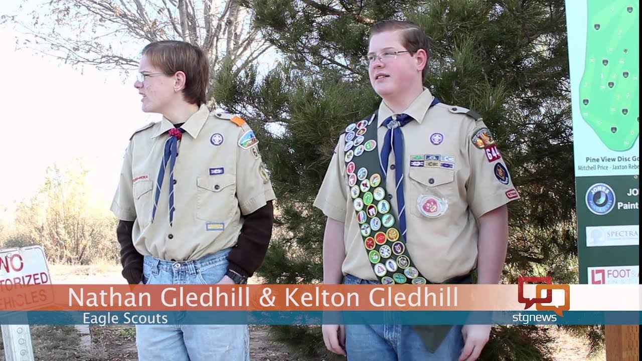Eagle Scouts build largest disc golf course within 100 miles; STGnews ...