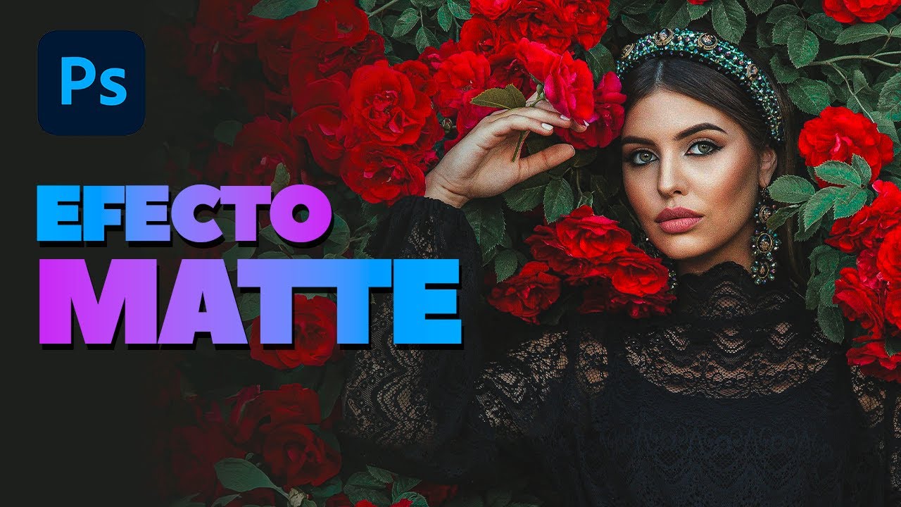 ¡ESPECTACULAR Efecto MATTE! con PHOTOSHOP | Alain Perdomo - YouTube