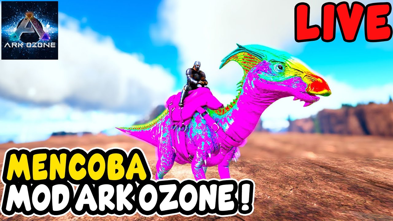 🔴Kembali Lagi OSSAN Mencoba Mod Dan Map Baru - Ark Ozone Pandora #52 ...