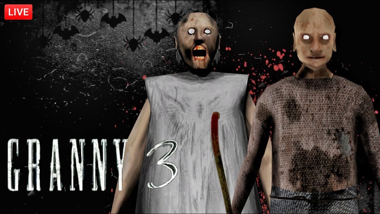 Granny 3 Live l Escaping The Haunted Granny's House! - YouTube