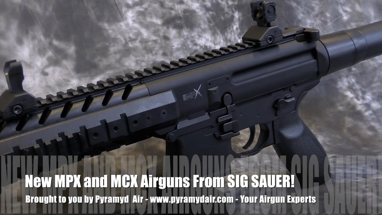 SIG Sauer MCX & MPX Airgun Review - By AirgunWeb - YouTube