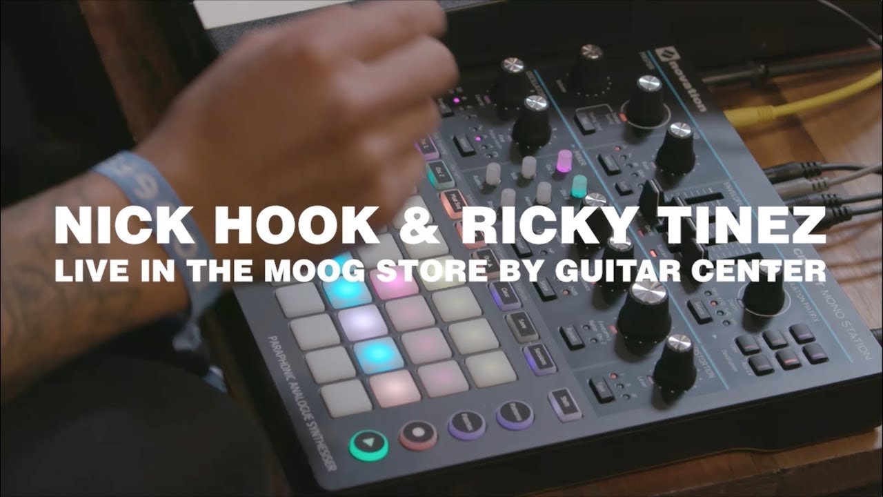 Nick Hook & Ricky Tinez Live in the Moog Store by Guitar Center - YouTube