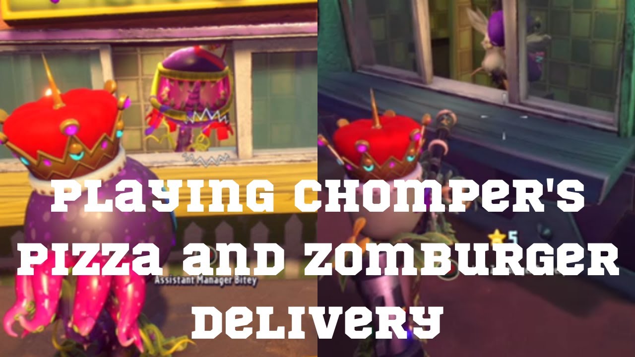 Playing Chomper's Pizza and Zomburger delivery for the first time ...