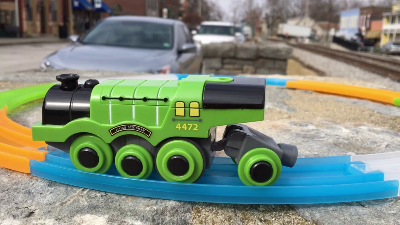HD Compilation Bigjigs Flying Scotsman Battery Operated Engine RTBJT306 ...