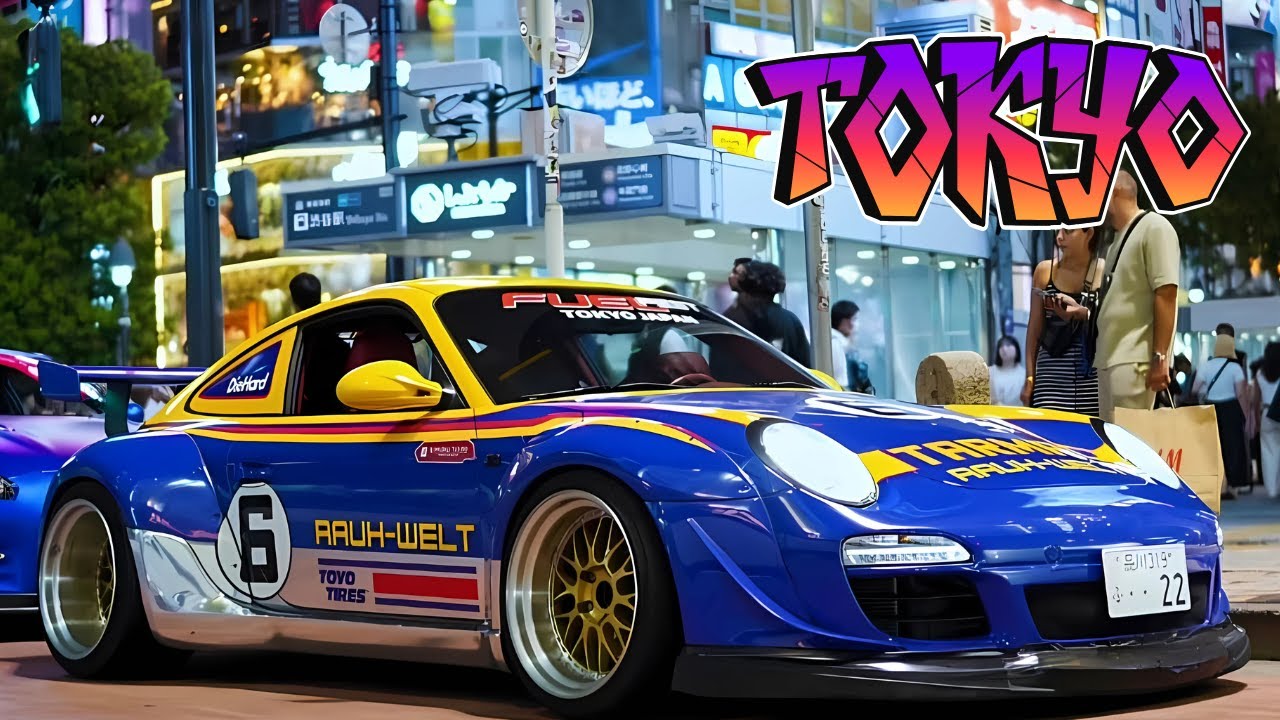 Porsche 911 RWB : POV drive in Tokyo Japan - YouTube