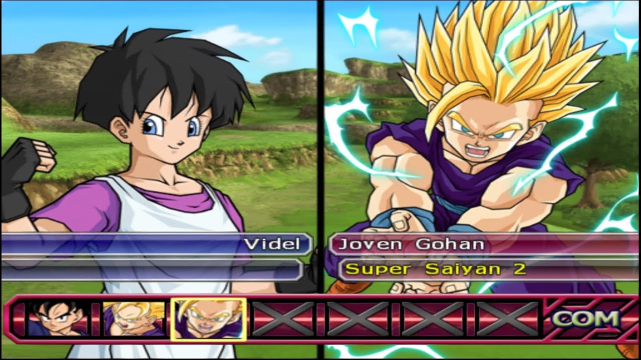 Dragon Ball Z Budokai Tenkaichi 3 Videl VS Gohan SSJ2 - YouTube