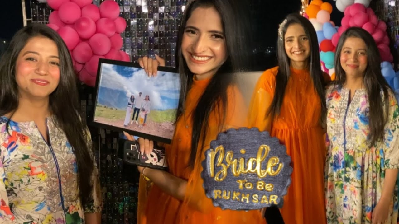 Rukhsar's Bridal Shower | Bride To Be | Girls Event | Asma Rashid Ali ...
