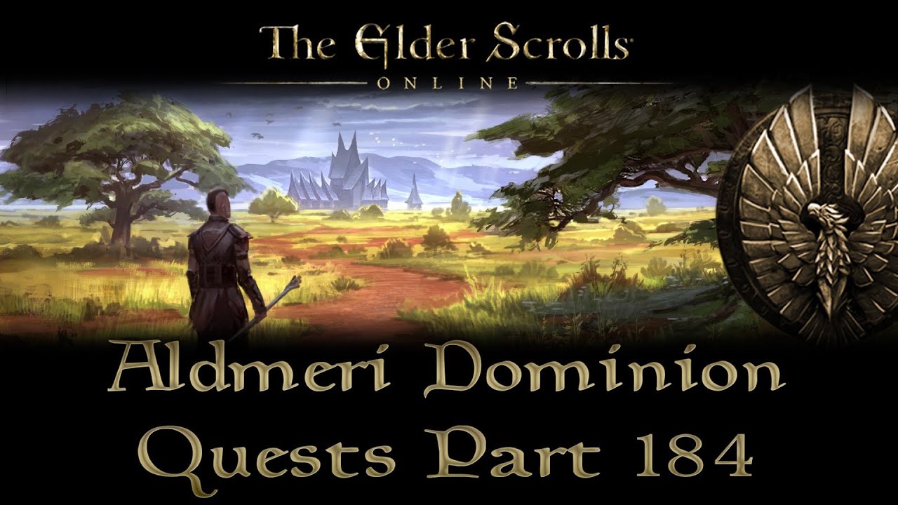 ESO - Aldmeri Dominion Quests - Part 184 - Reaper's March Part 28 ...