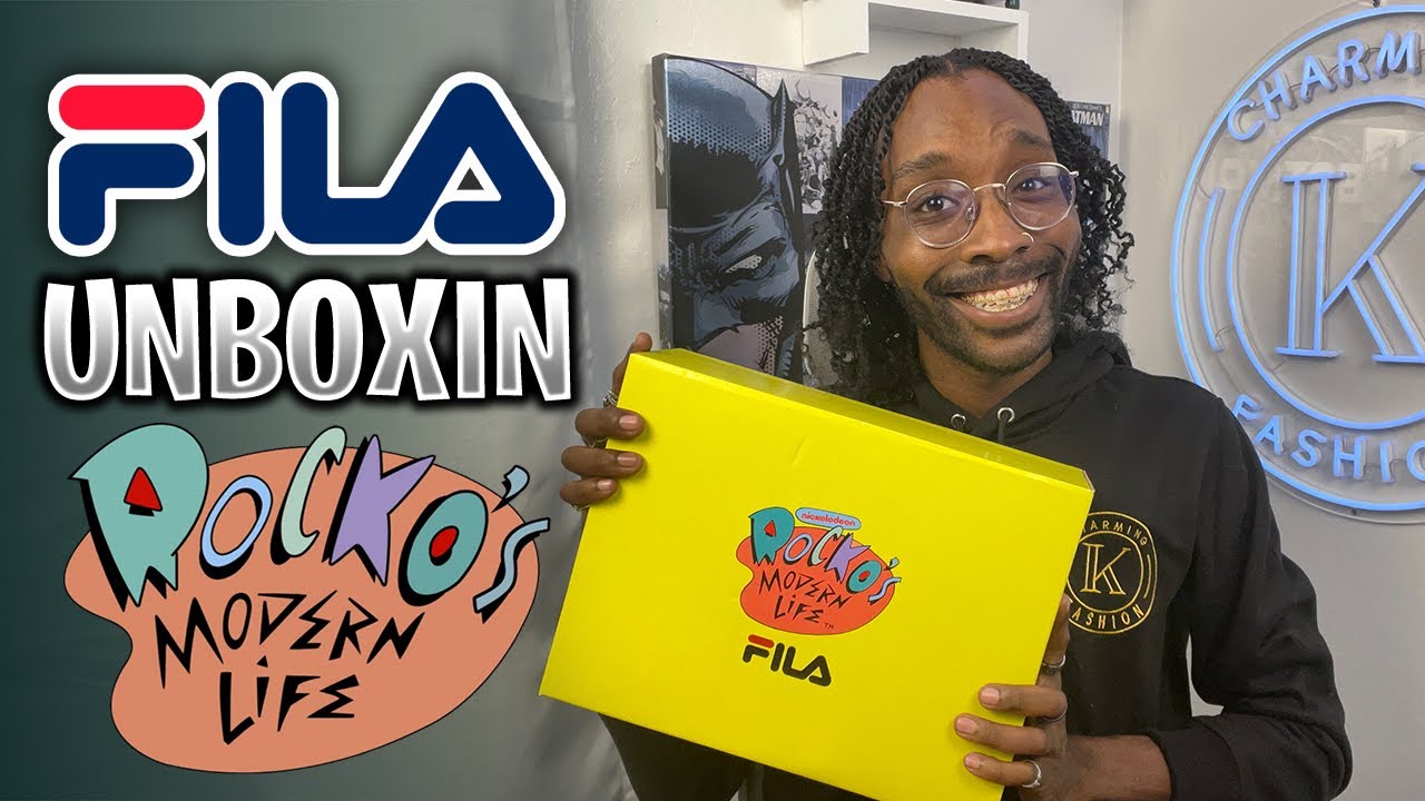 FILA & Rocko's Modern Life Shoes | Unboxing | Charming K Fashion - YouTube