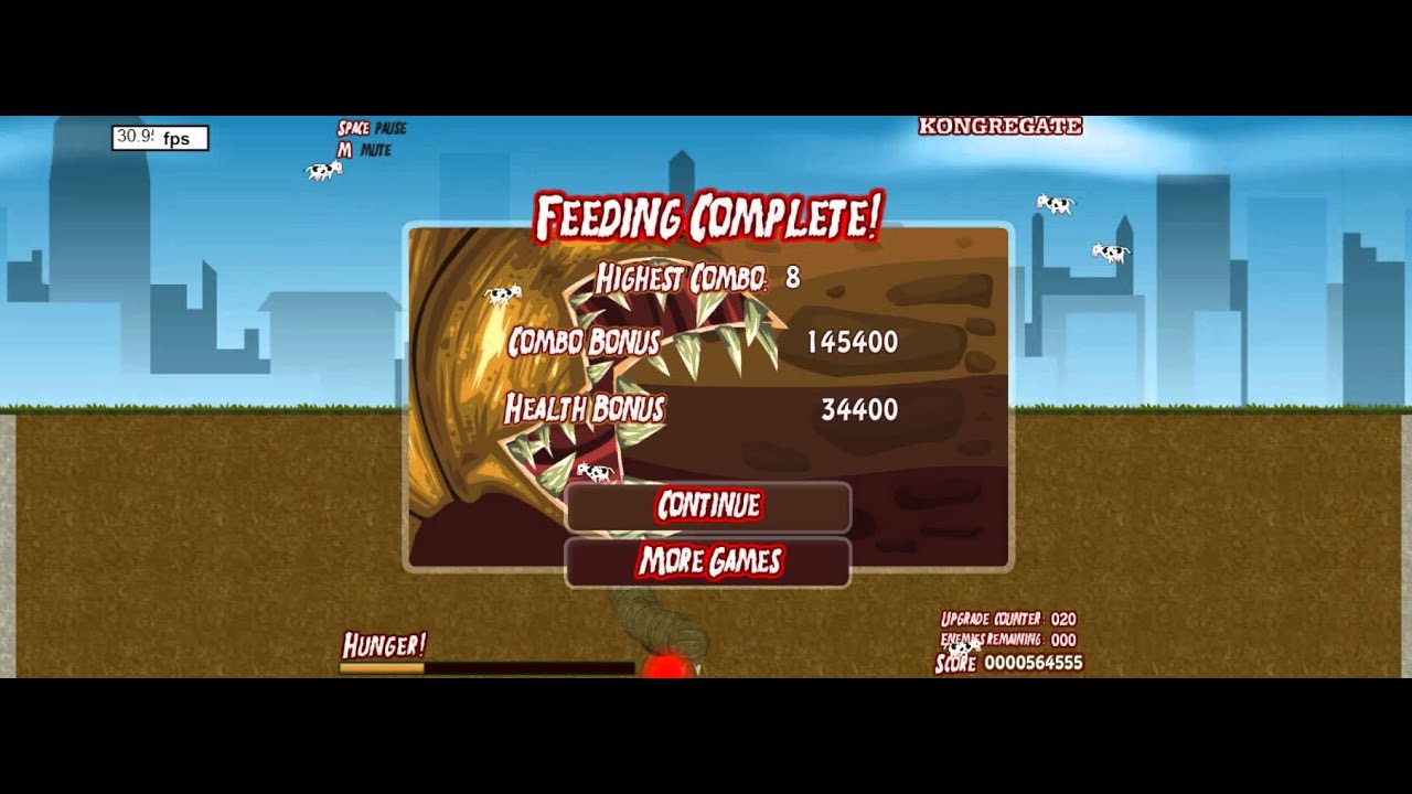 Прохождение Effing Worms - YouTube