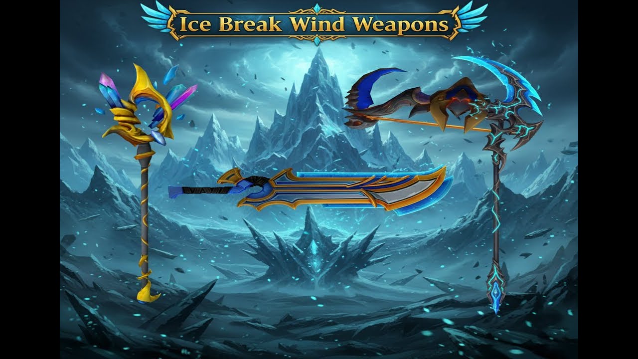 RF Online Skin - Ice Wind Weapon - YouTube
