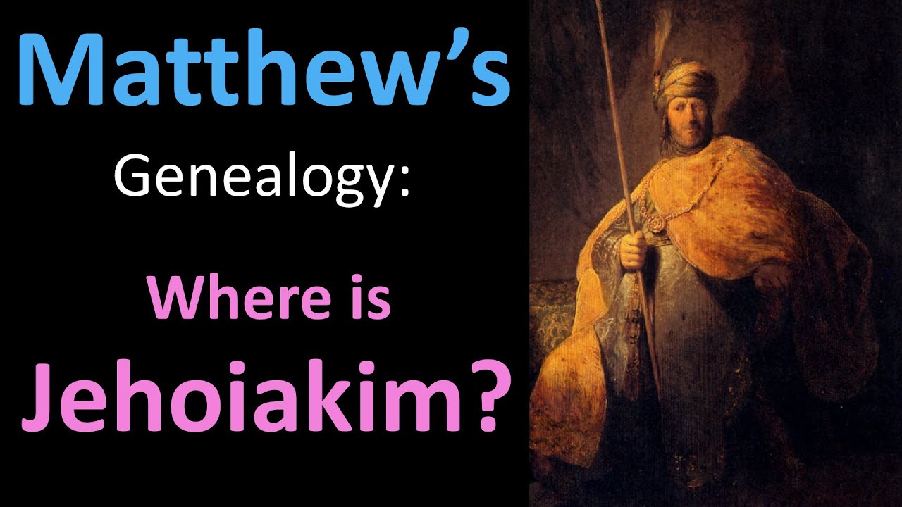 Why is Matthew's Genealogy missing a generation? - YouTube