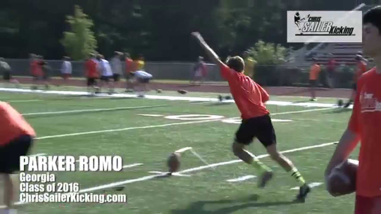 Parker Romo - Kicker - YouTube