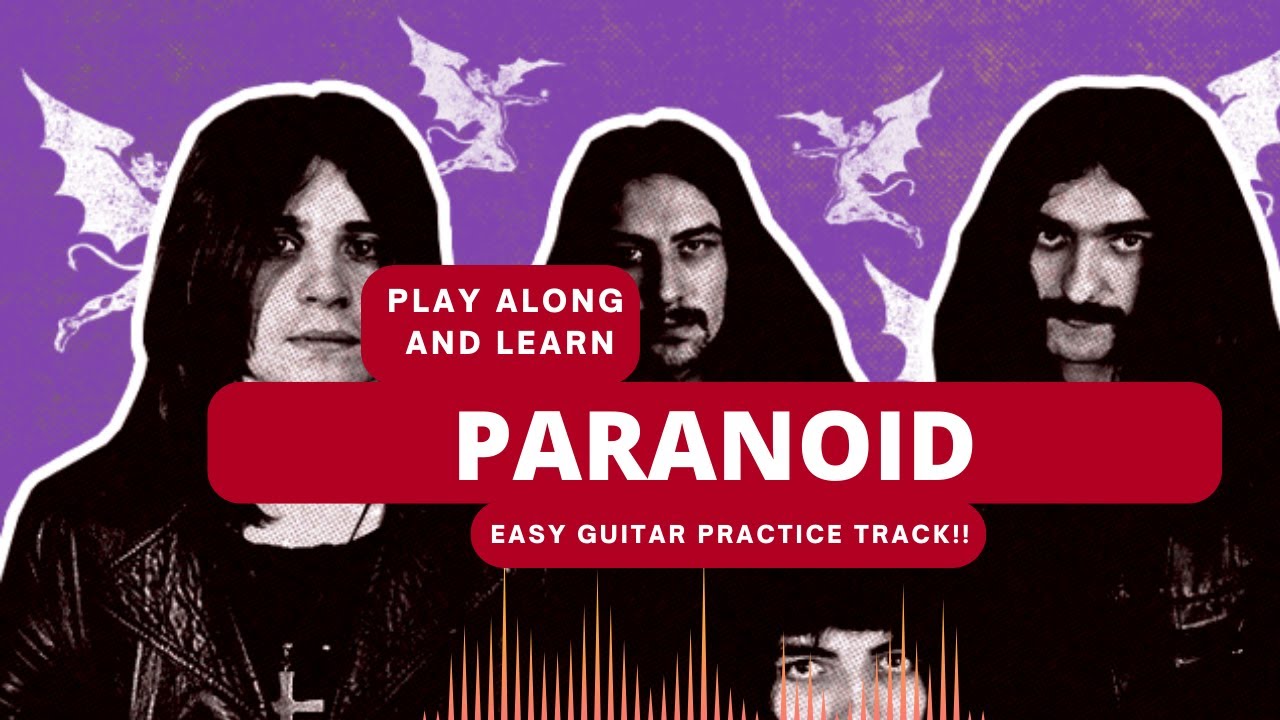 Learn Paranoid Easy Guitar Chords | Black Sabbath | Play-Along Guitar ...