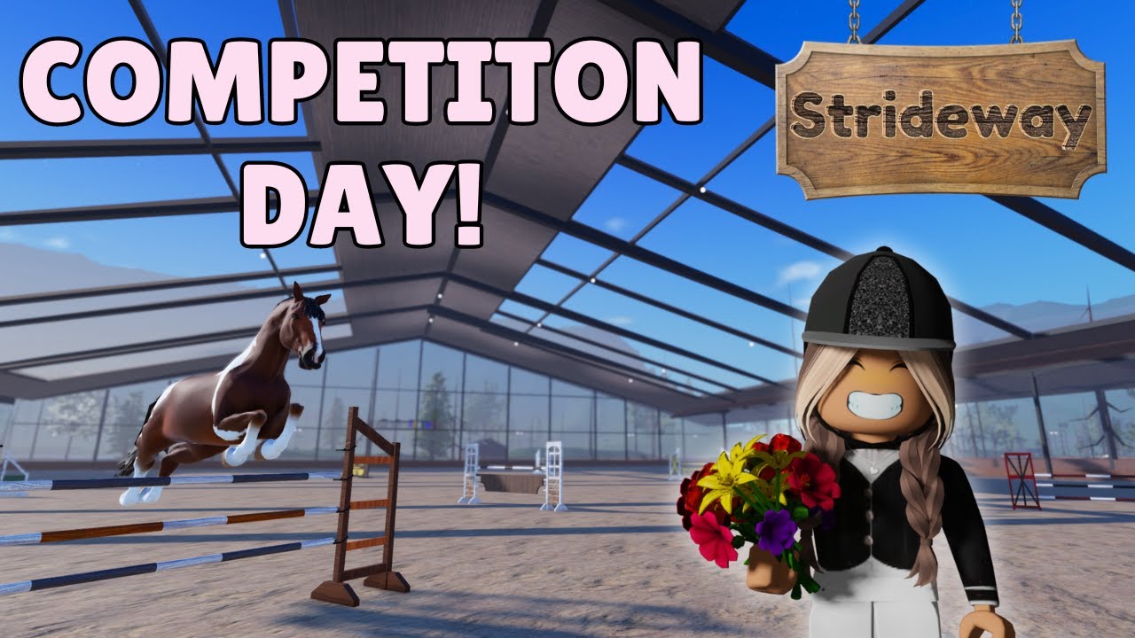 THE BIG DAY IS HERE! Competition Time in Roblox Strideway! - YouTube