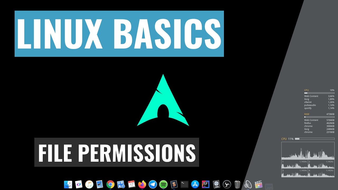 Linux basics - File Permissions - part 2 | RV - YouTube