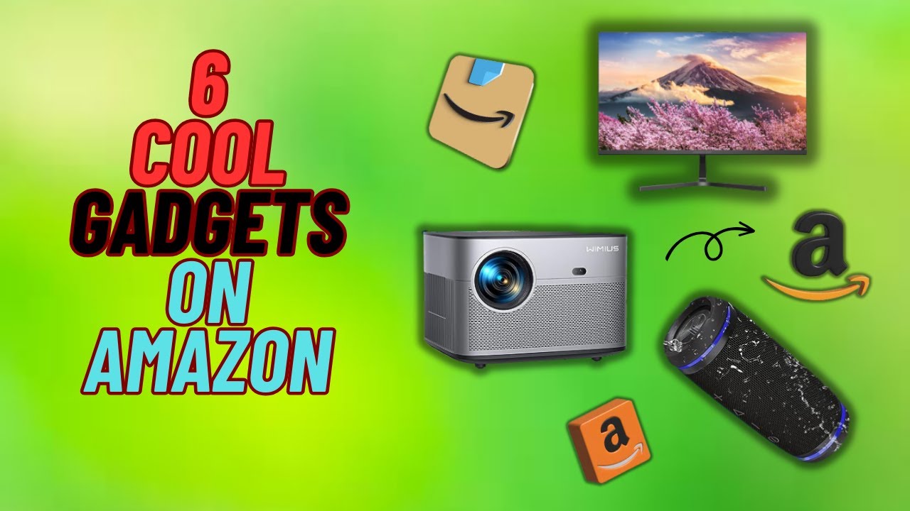 6 COOL GADGETS ON AMAZON YOU CAN BUY - YouTube