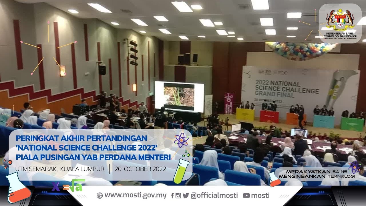 Pertandingan National Science Challenge 2022 Piala Pusingan YAB Perdana ...