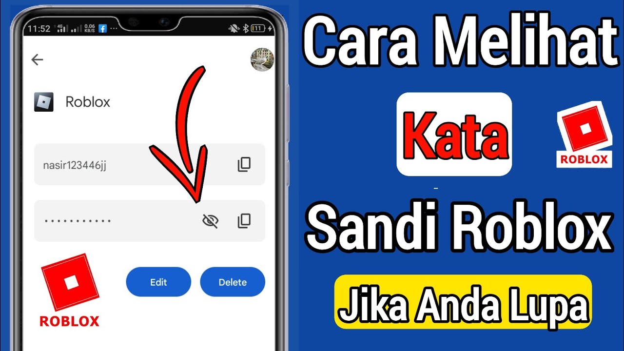 Cara Melihat Kata Sandi Roblox Jika Lupa (2022) || Cara Melihat Kata ...