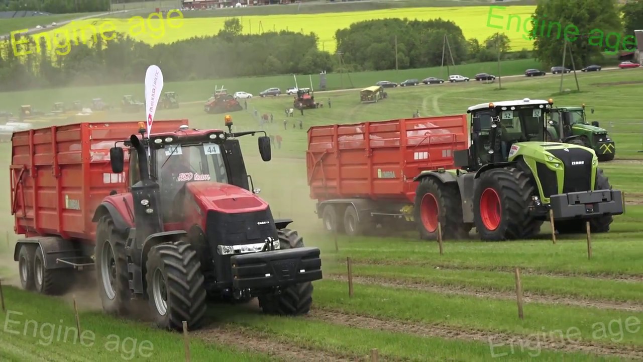 Claas vs Case IH | Tractor Show || Tractor Drag Race | - YouTube