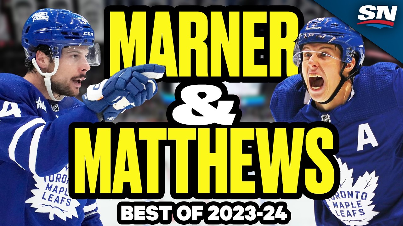 Best Of Matthews & Marner | 2023-24 NHL Highlights - YouTube