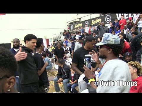 Oprah Sideverson meets LaMelo, Lonzo and LaVar Ball shuts down the Ballislife All American Gym!