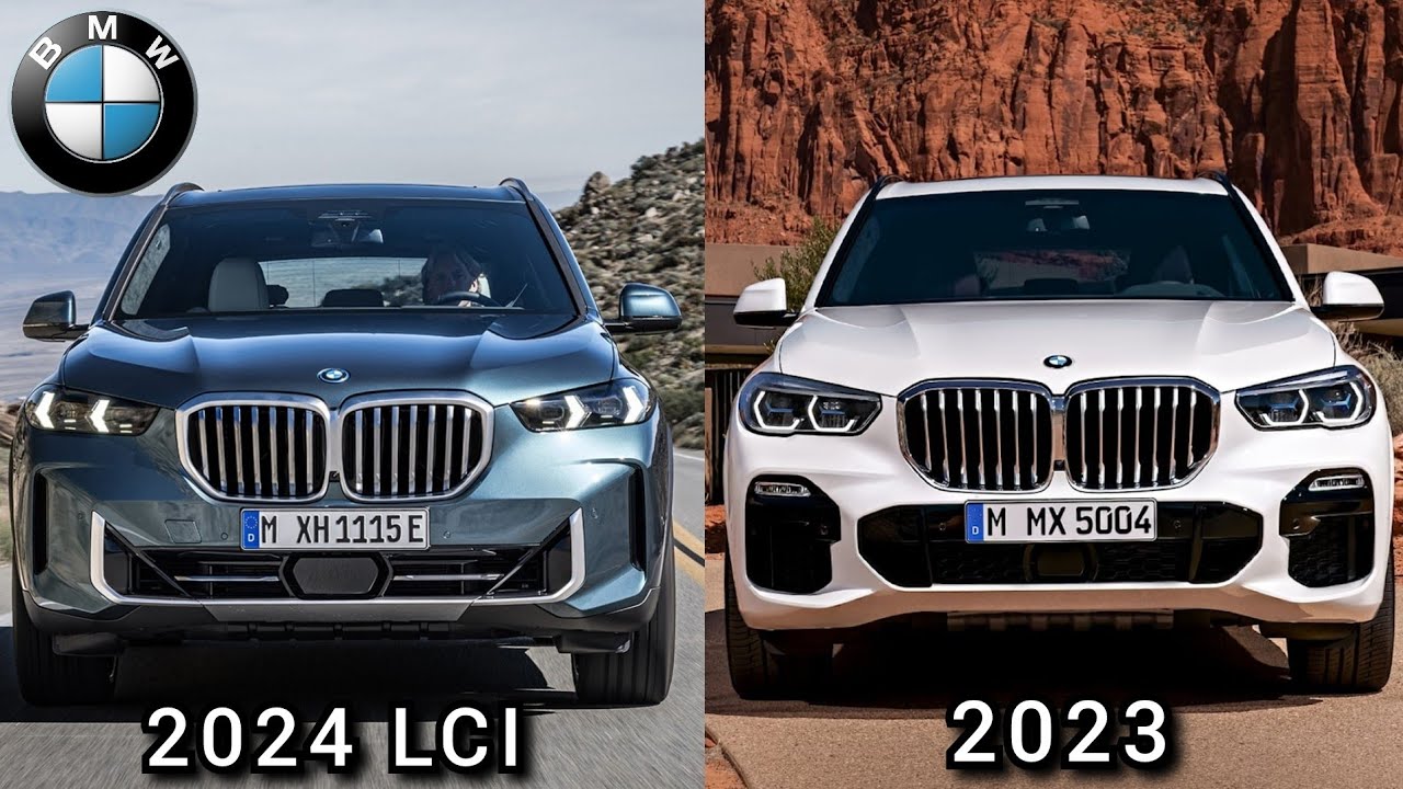 2024 BMW X5 LCI VS 2023 BMW X5 PRE LCI FULL DESIGN COMPARISON