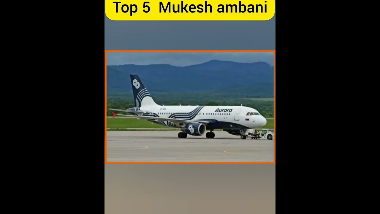 Top 5 facts about Mukesh ambani private jet 🤔 - YouTube