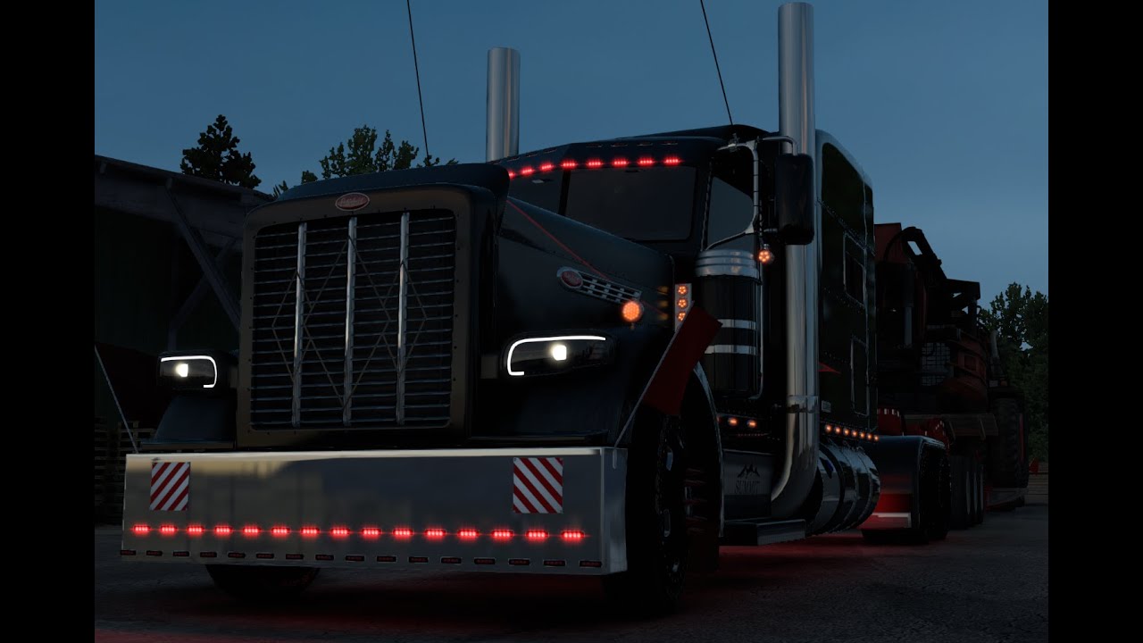 Jon Ruda 389 Junction TX - Dallas TX Log Stacker (OverSize Load)ATS ...