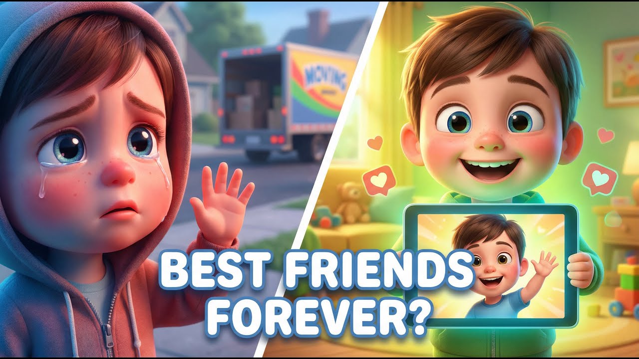 My Best Friend is Moving Away! Friendship Kids Song - YouTube