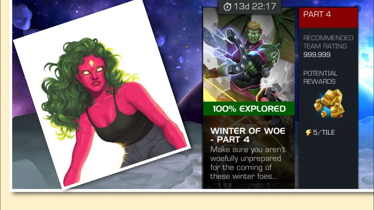 Winter Of Woe Objective With Viv Vision #mcoc - YouTube