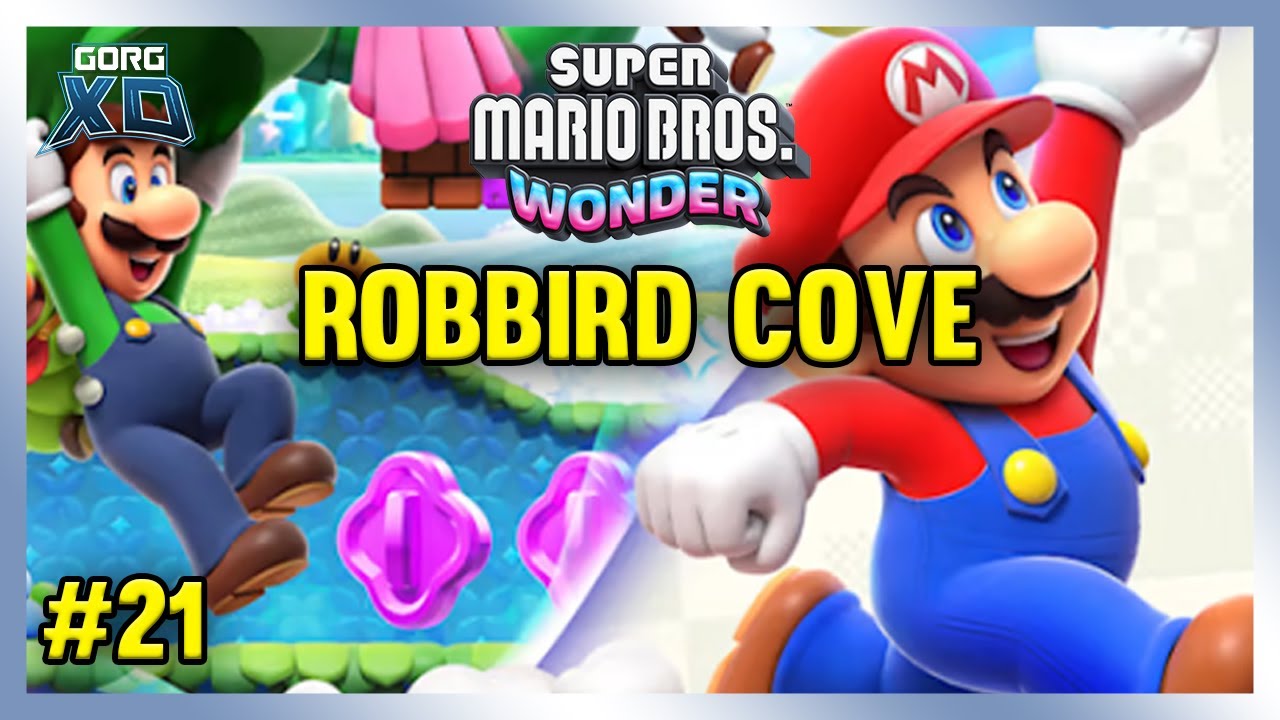 Super Mario Bros. Wonder - Robbird Cove - #21 - YouTube