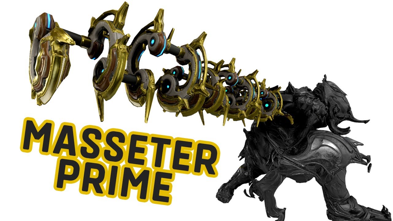 MASSETER PRIME [ มันฝรั่งเกลียวทอด ] - WARFRAME - YouTube
