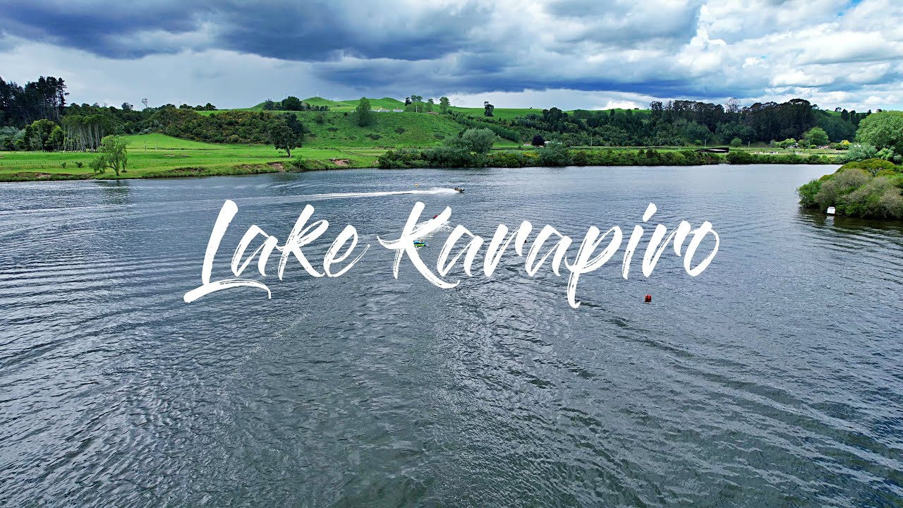 Lake Karapiro on our Yamaha EX Deluxe - YouTube