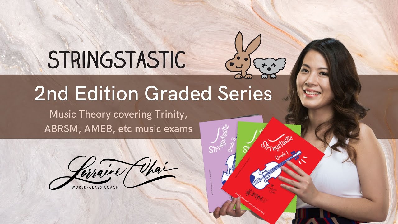 2nd Edition Graded Series Stringstastic Music Theory for Violin AMEB, ABRSM, Trinity - YouTube