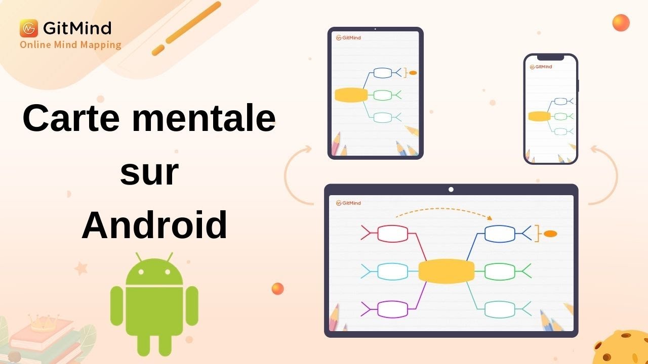 Créez GRATUITEMENT une carte mentale sur Android avec GitMind - YouTube