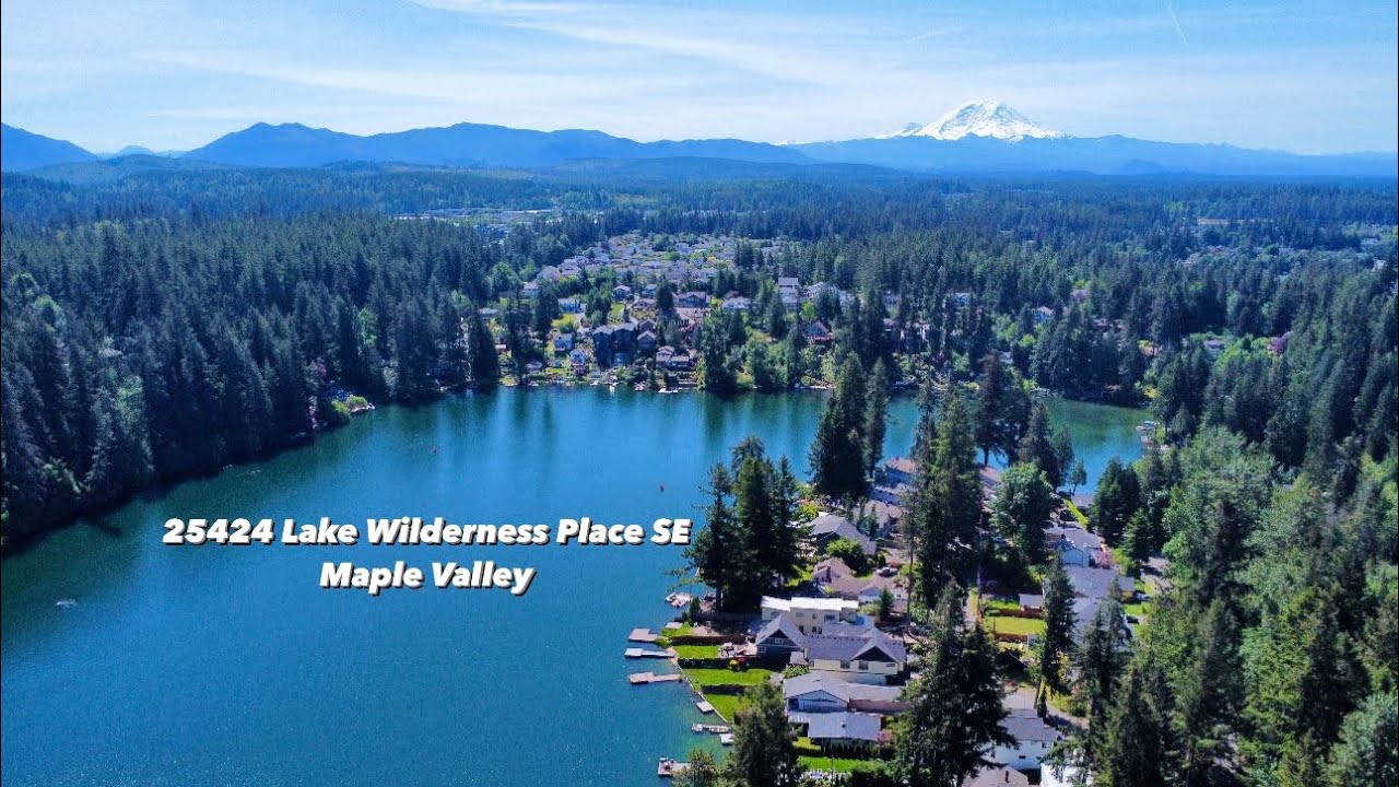 Live in pure bliss on Lake Wilderness! Located at 25424 Lake Wilderness ...