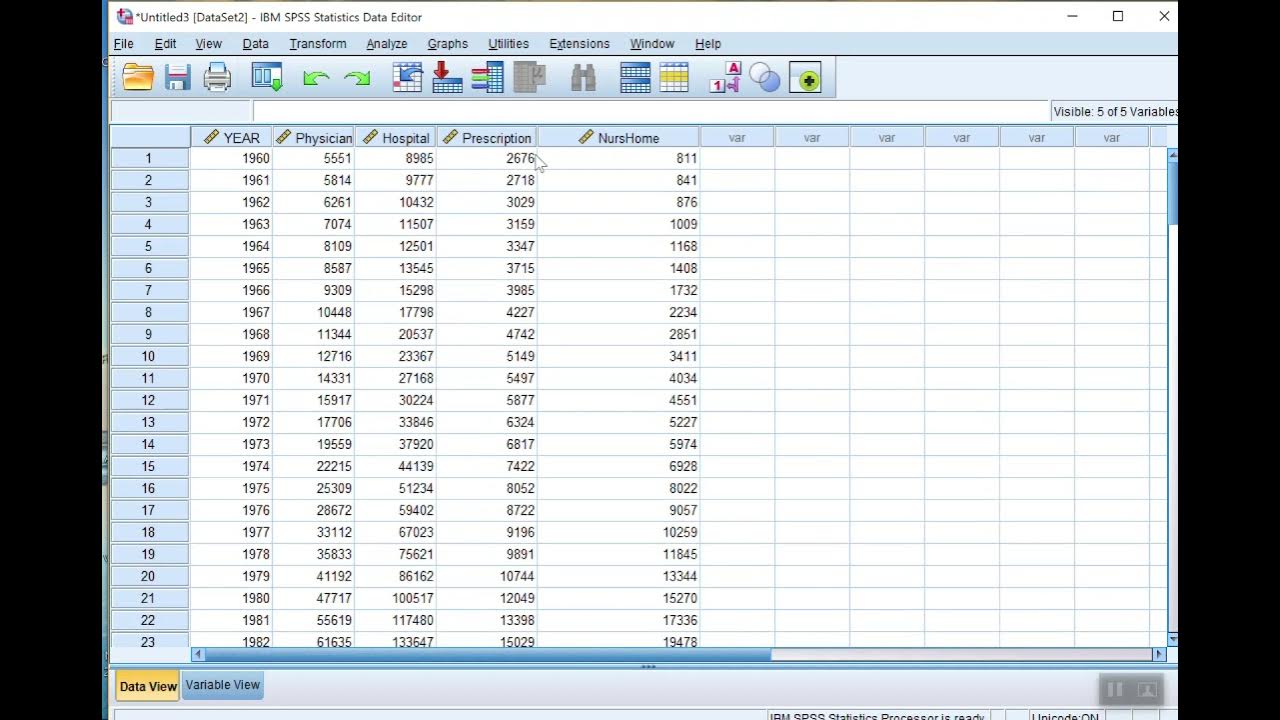 Line Graph SPSS - YouTube