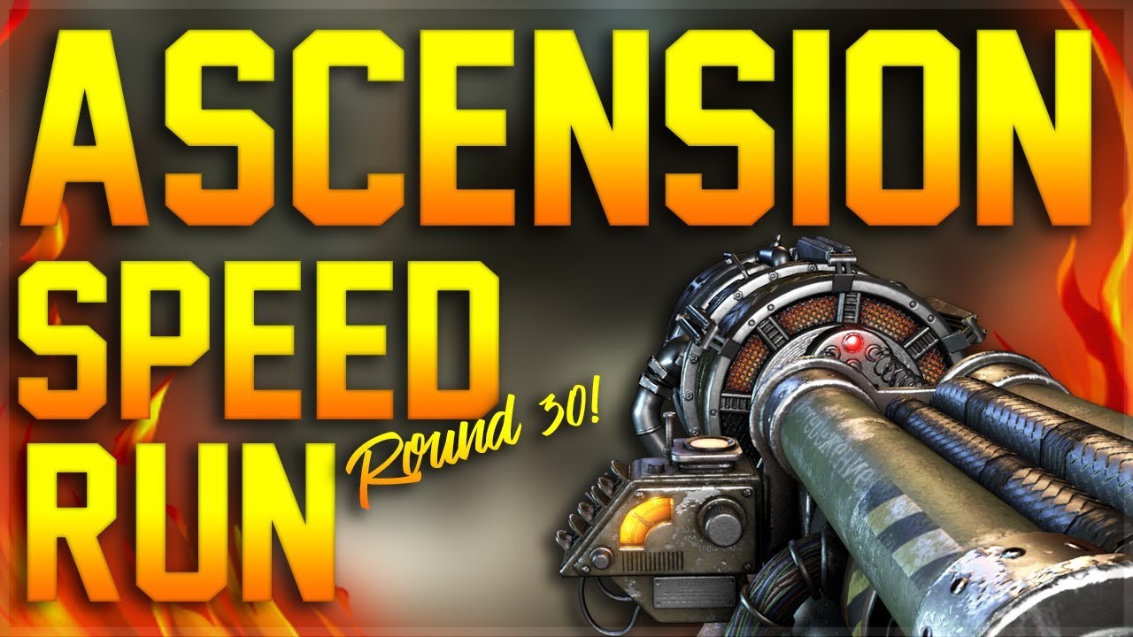 🏆 ASCENSION SPEED RUN 30 [6th] | BO3 PS4 🏆 - YouTube