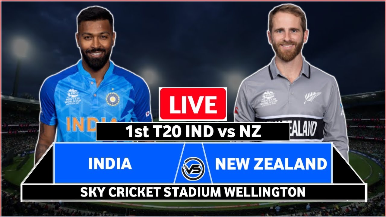 New Zealand vs India 1st T20 Live Scores | IND vs NZ T20 Live Live ...