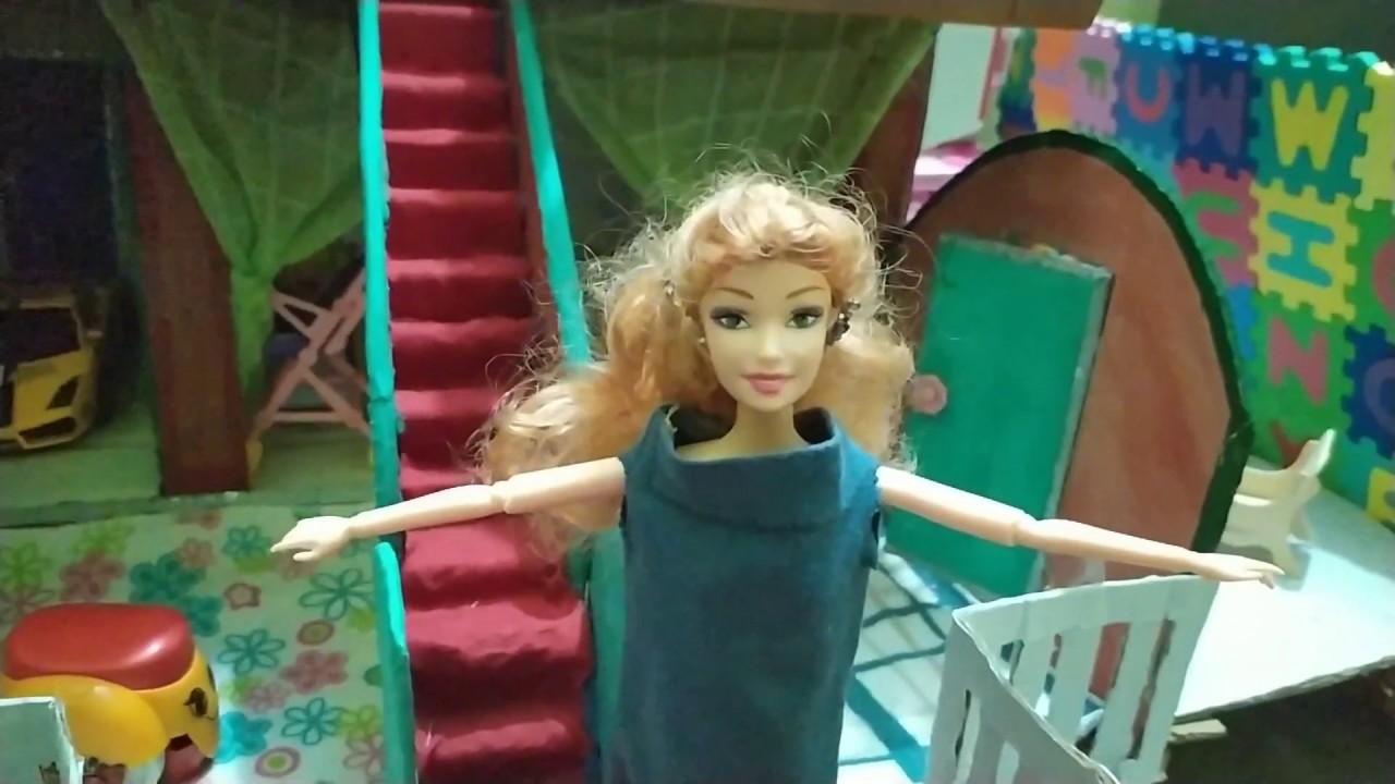 Barbie doll morning routine story ( part 1) - YouTube