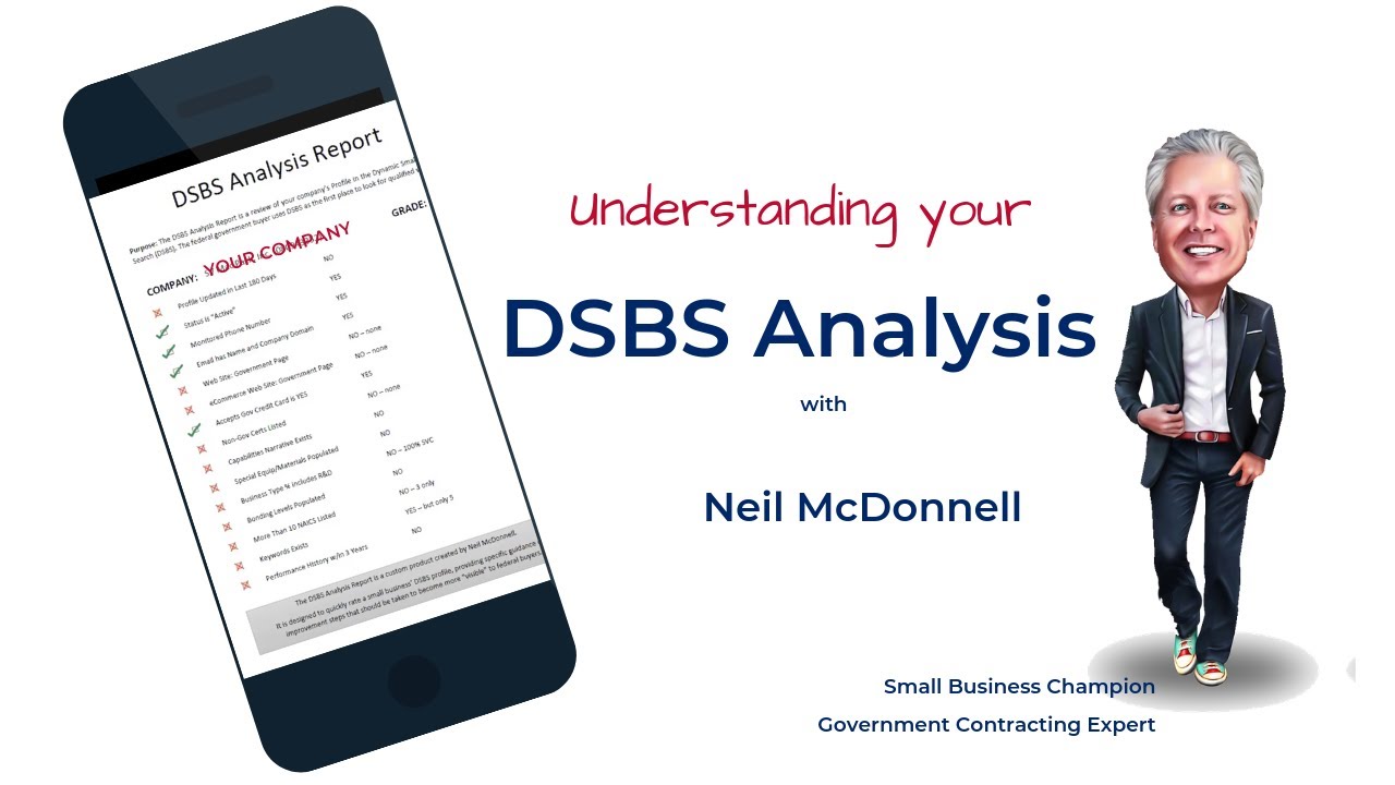 Government Contracting | Evaluating Your DSBS Profile with Neil ...