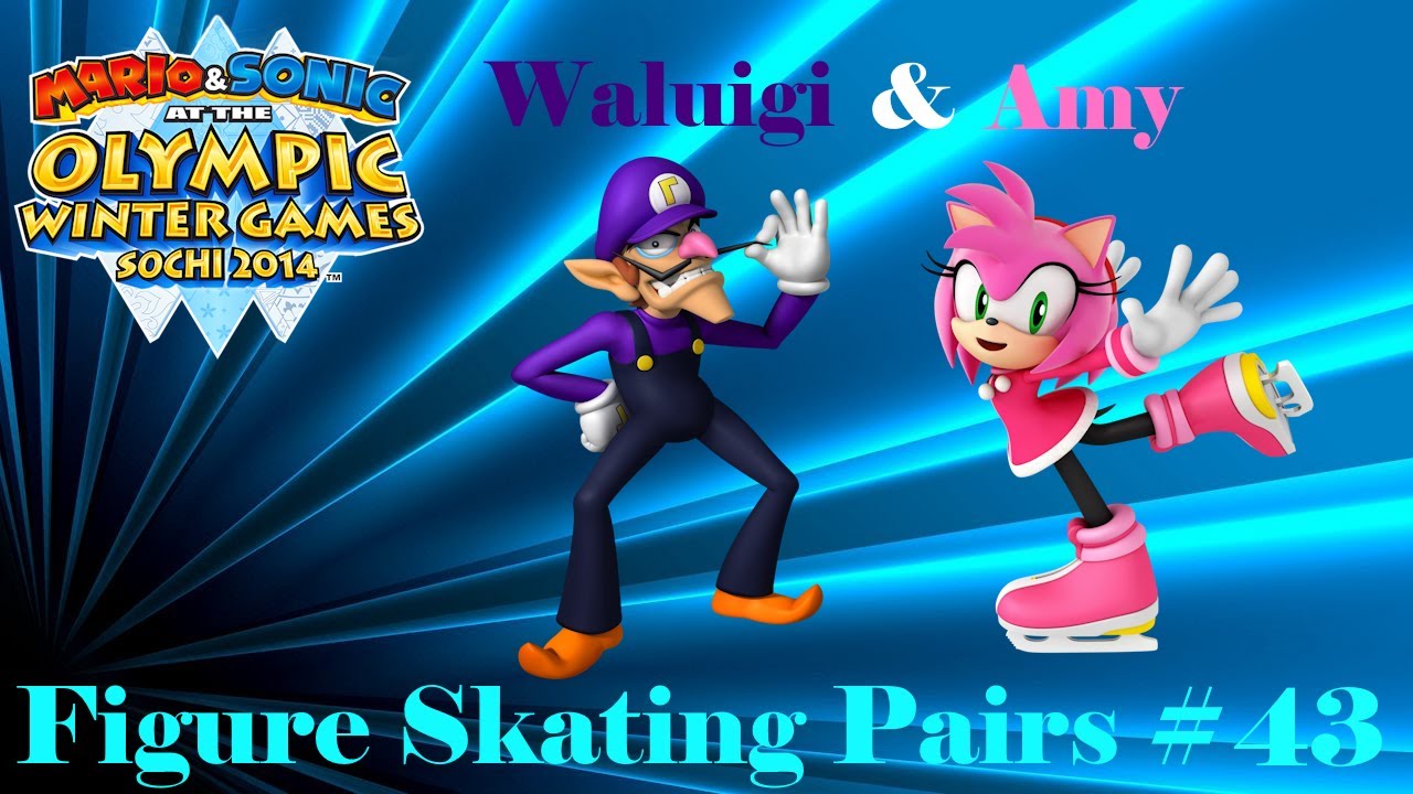 Mario & Sonic at the Sochi 2014 Olympic Winter Games Figure Skating ...